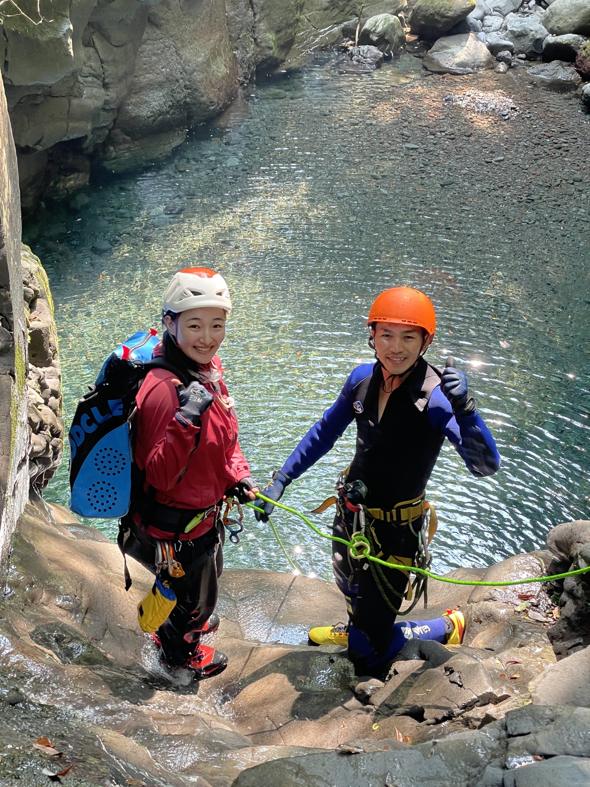 富士キャニオニングツアー | Fujiyama Canyoning Japan