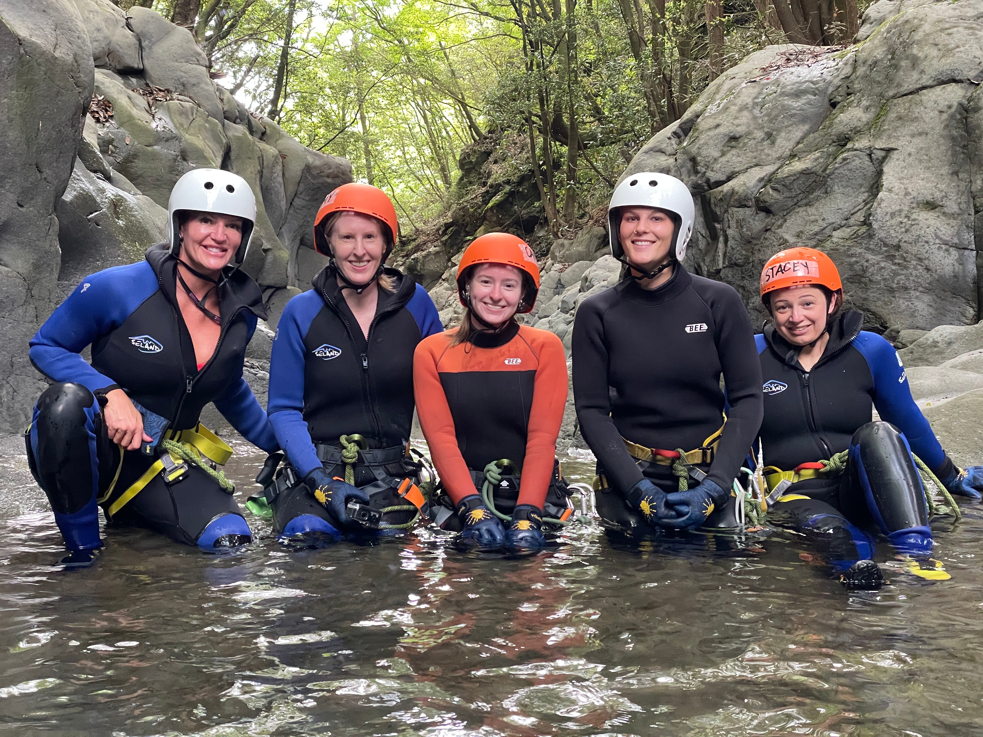 Full Day Private Canyoning (7-8 guests) | Fujiyama Canyoning Japan